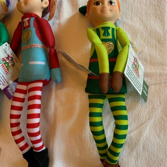 ELF | Toys | Elf Mates 3 Doll And Book Set Chef Cobbler Toy Maker ...
